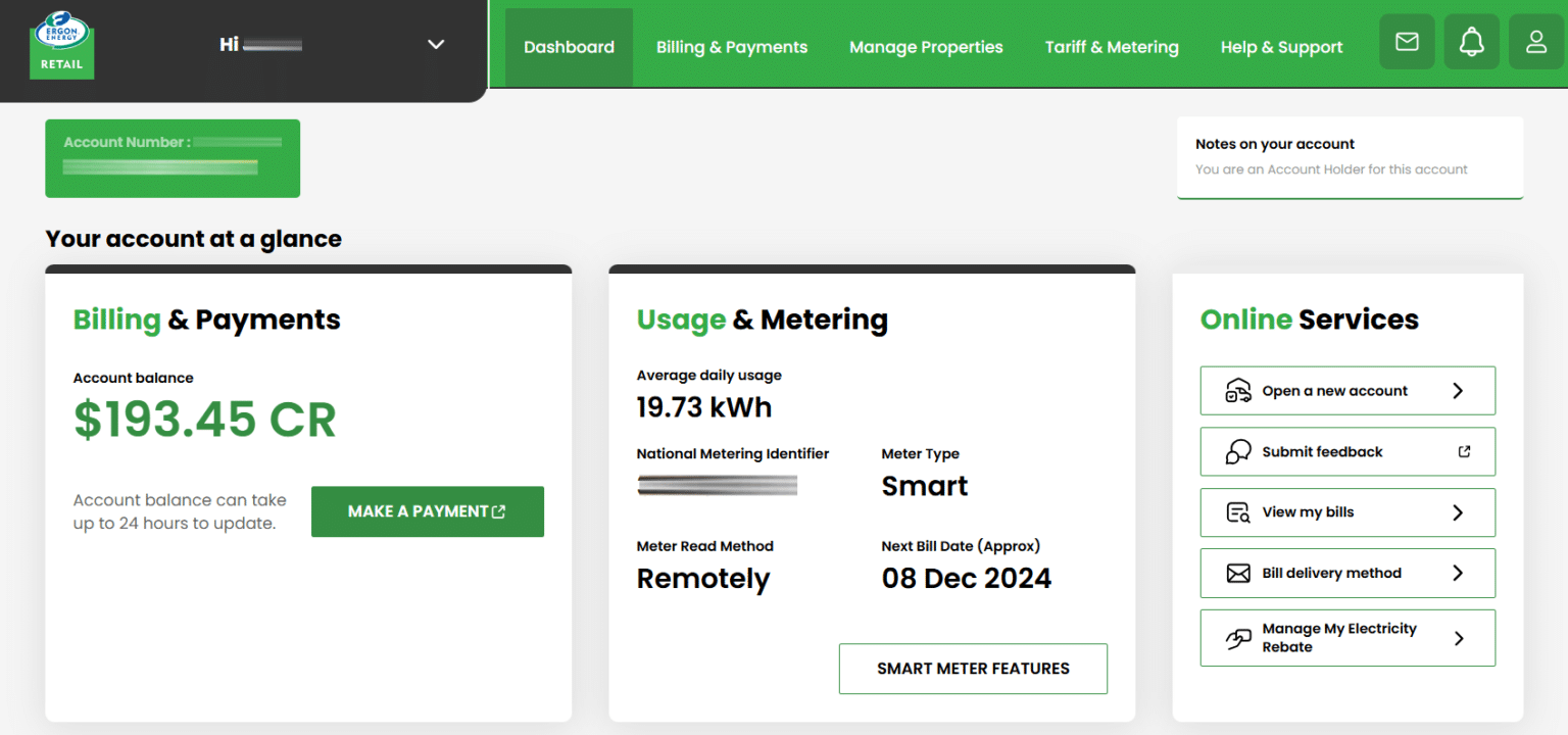 How To Use Your Ergon Energy Login To Manage Your Account Online ...